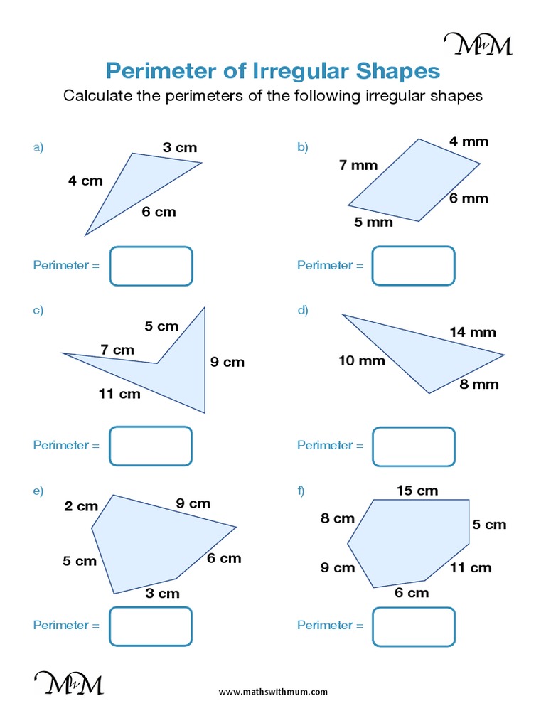 Perimeter Of Irregular Polygons