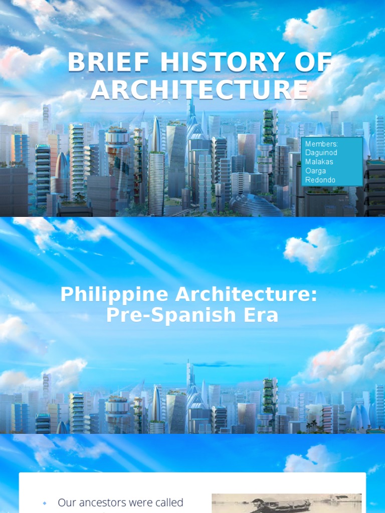 Brief History of Architecture | PDF | Philippines
