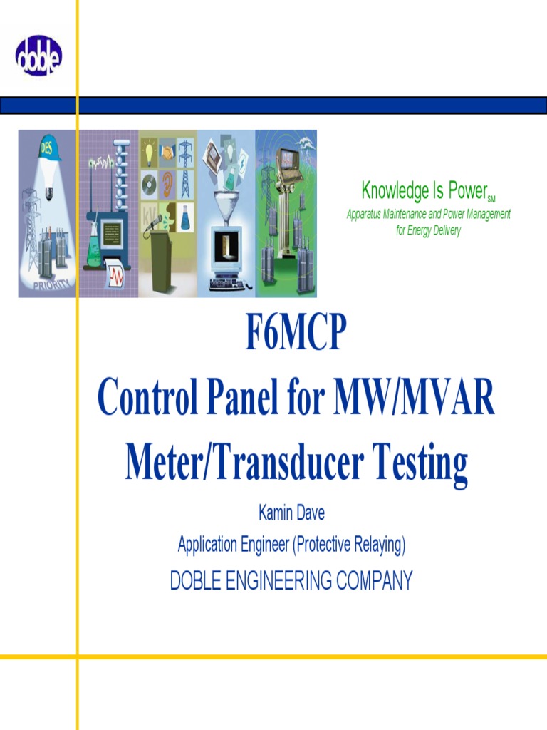 6A MW&MVAR Transducer Testing PDF | PDF | Watt | Engineering