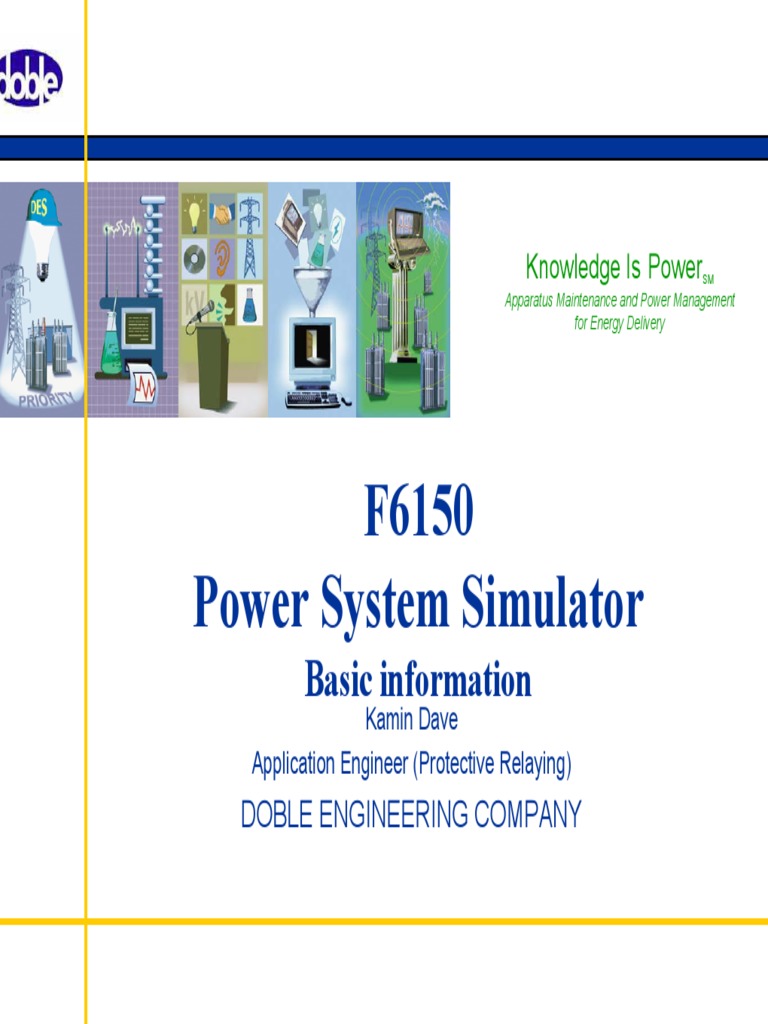 F6150 Power System Simulator: Basic Information | PDF | Microsoft Excel ...