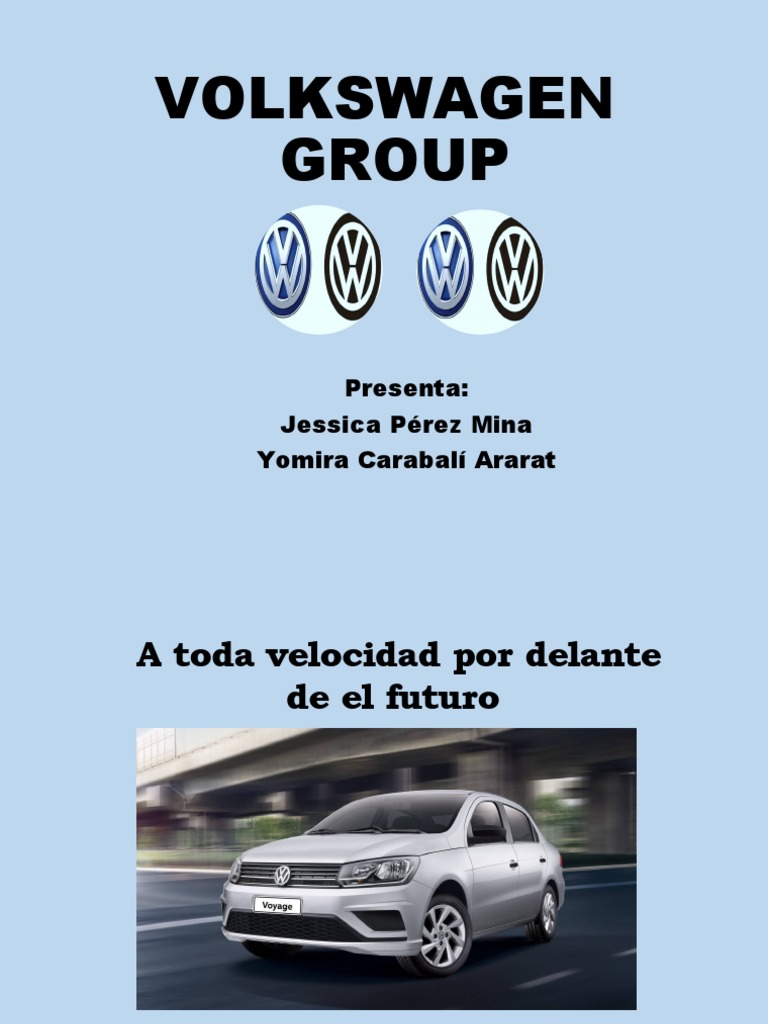 Estrategia y Estructura del Grupo Volkswagen | PDF | Grupo Volkswagen ...