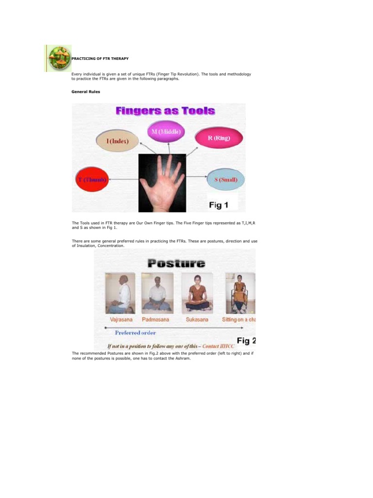 Practicing of FTR Therapy | PDF