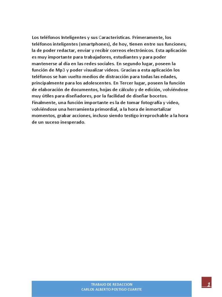 Funciones Clave de los Smartphones | PDF