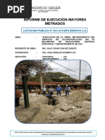 Informe Tecnico Deductivo de Obra #01 - PAMPAS | PDF | Presupuesto | Información del gobierno