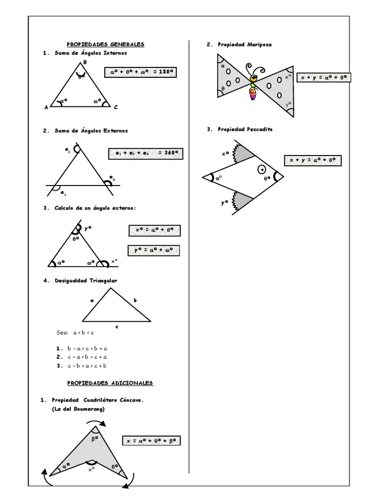 Triangulos | PDF | Geometría del plano euclidiano | Geometría Elemental