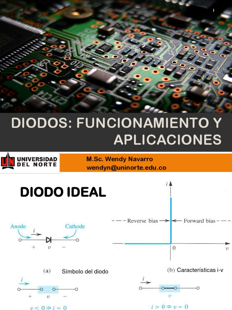 Clase de Diodos | PDF | Diodo | Semiconductores