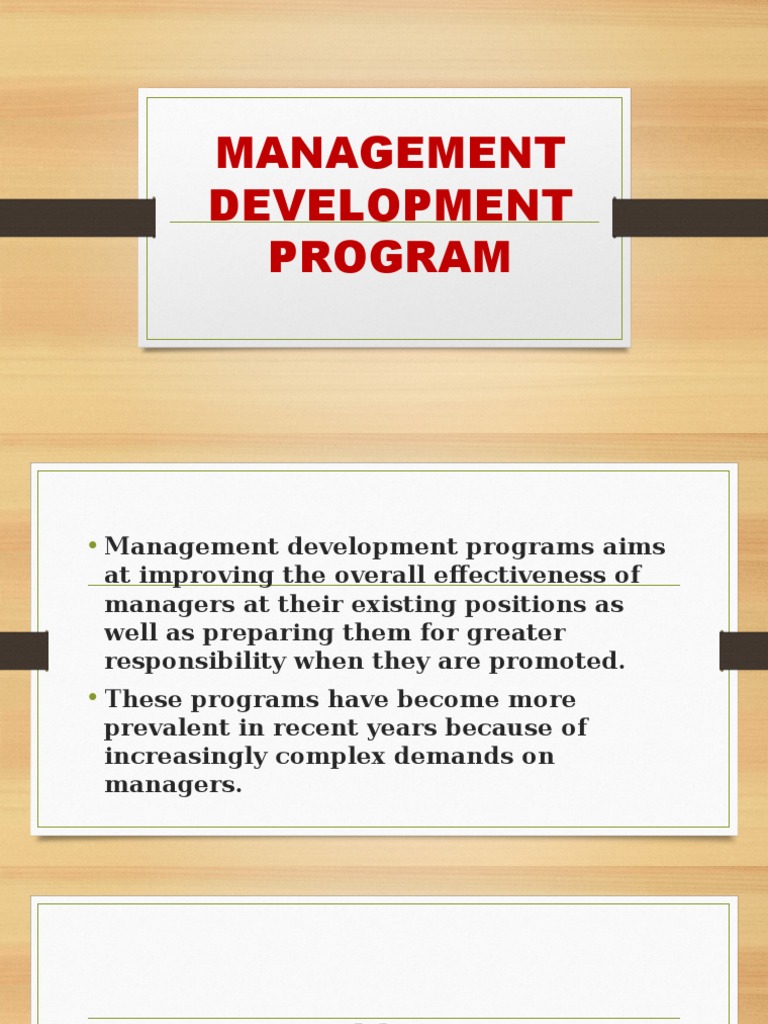 Management Development & HR Evaluation | PDF | Human Resource ...