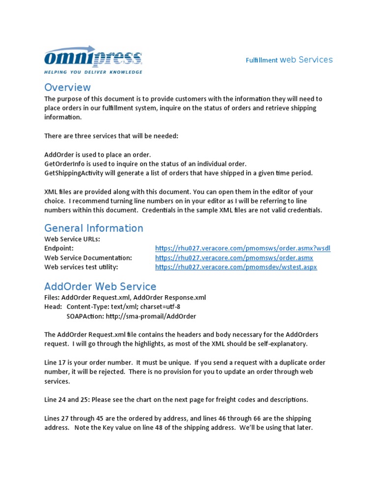 Web Service Specifications | PDF | Web Service | Xml