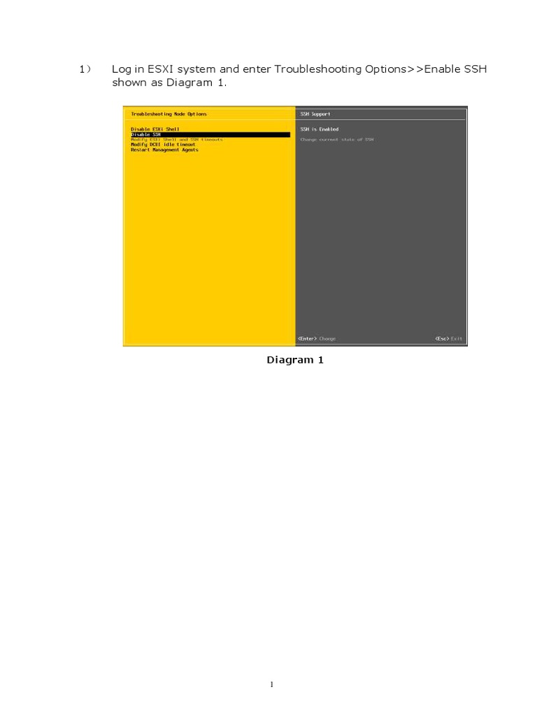 How To Shutdown ESXI Via SSH - 20200110 | PDF