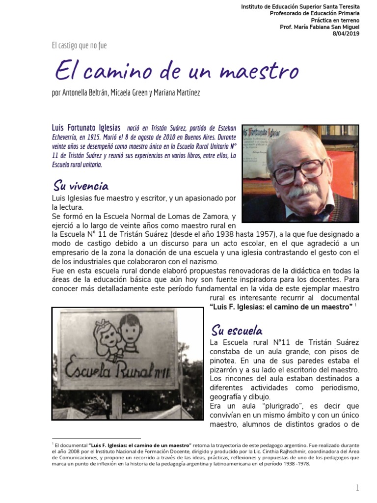 El Camino de Un Maestro | PDF | Maestros | Aprendizaje