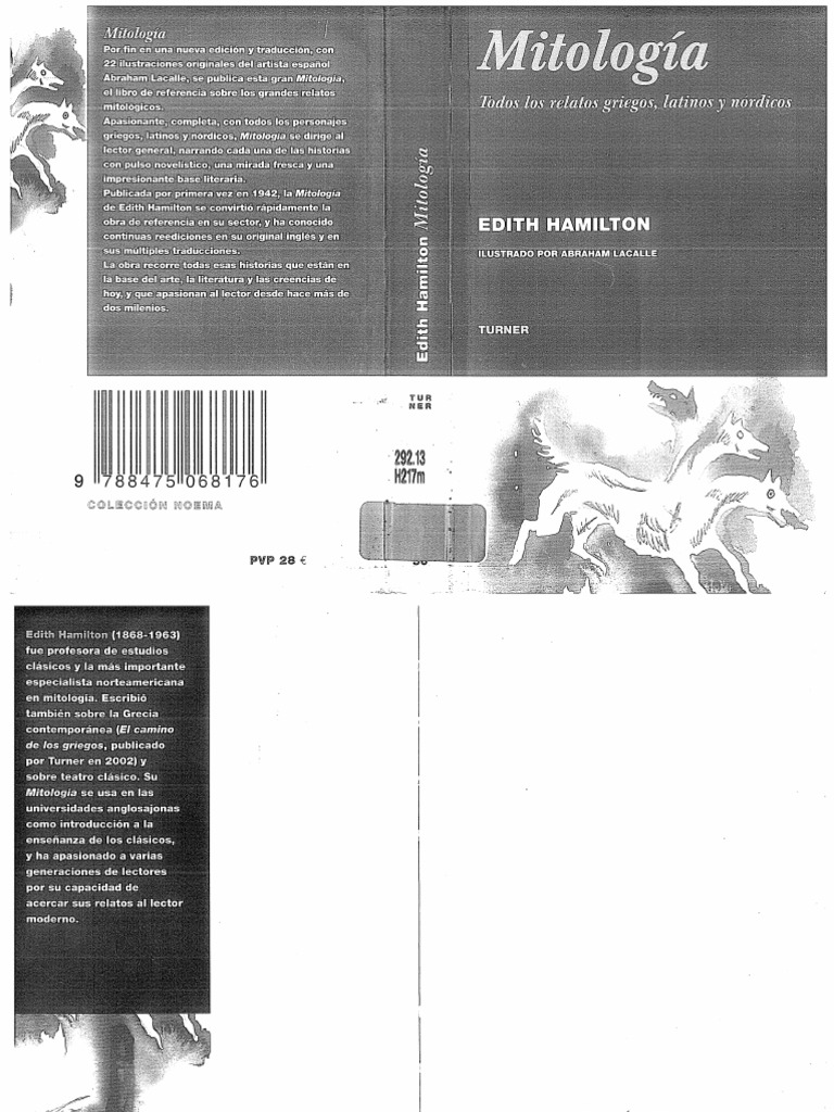 Hamilton, Edith - Mitología | PDF