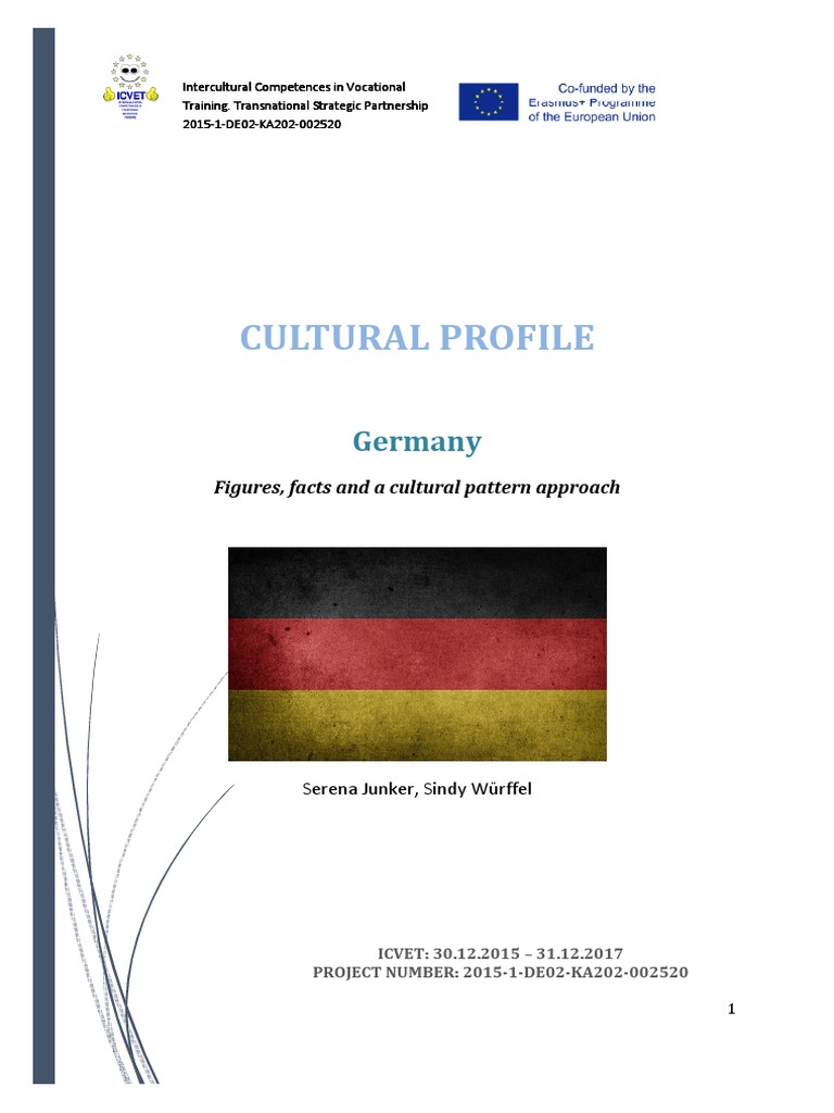 Cultural Profile Germany PDF | PDF | Germany | World Politics