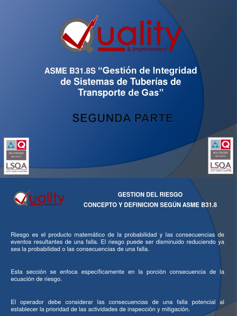 Understanding Pipeline Integrity Risk Management According to ASME B31 ...
