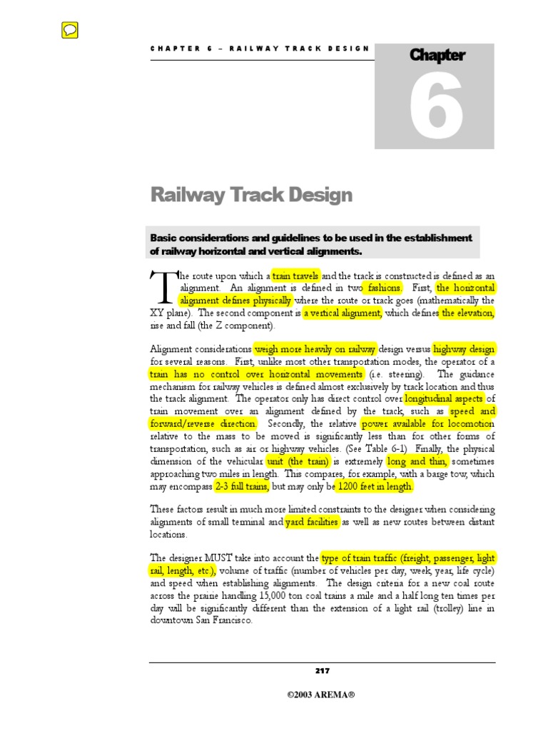 Railway Track Design | PDF | Rail Transport | Train