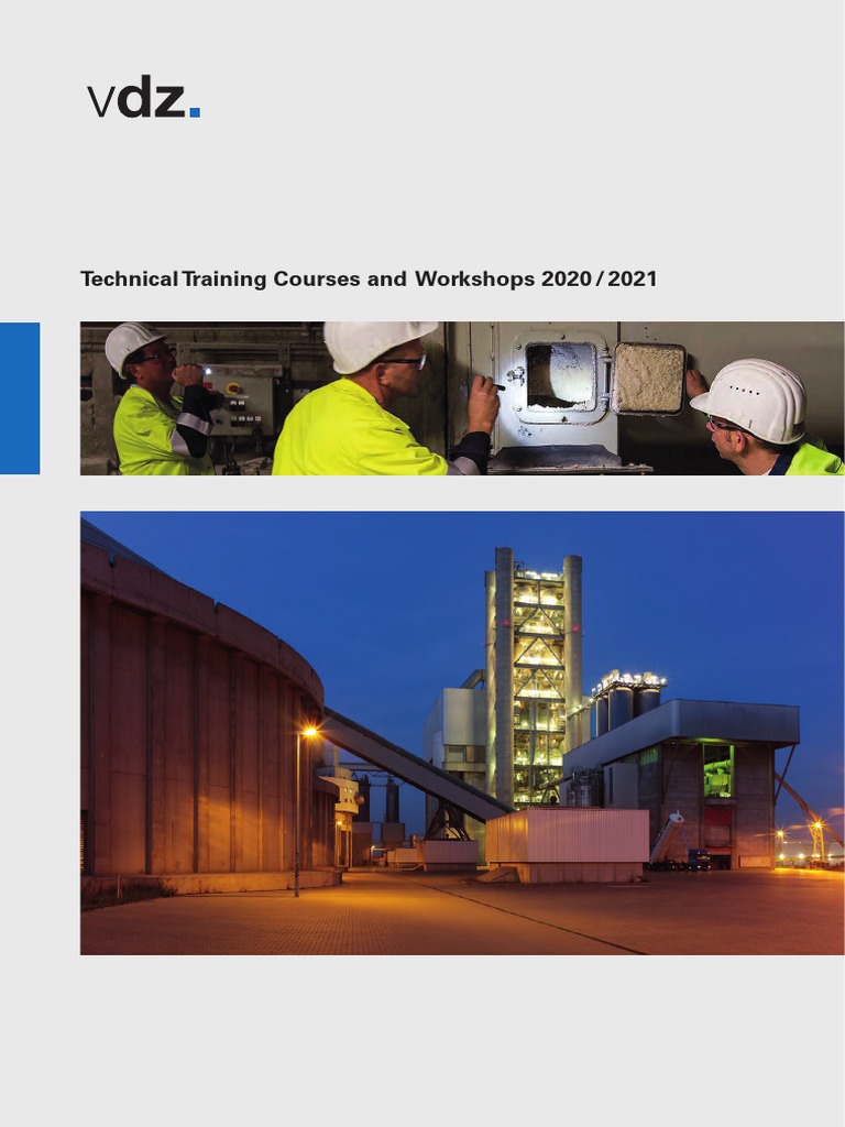 VDZ Training Catalogue | PDF | Cement | Mill (Grinding)