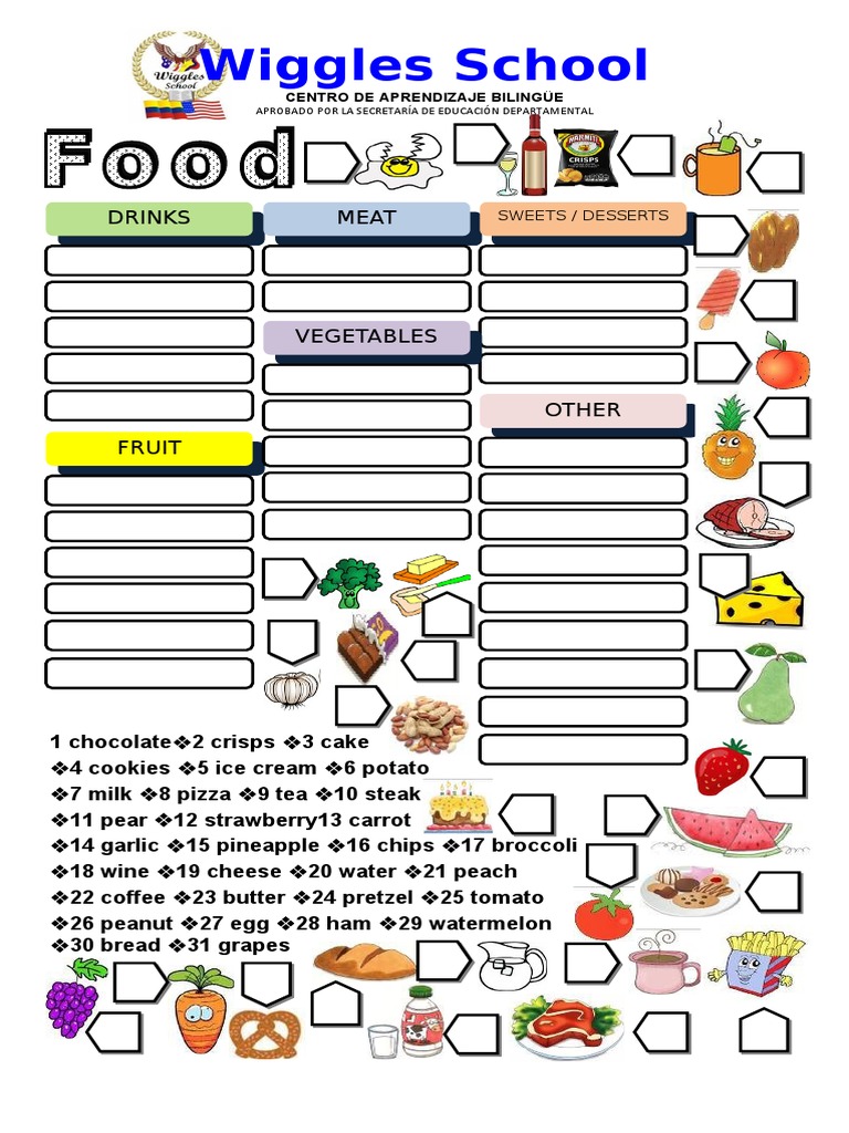 4.4 Food-Categorization-Fun-Activities-Games - 1249 | PDF