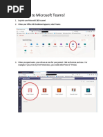 Submitting Assignments in Microsoft Teams | PDF | Computing | Computer ...