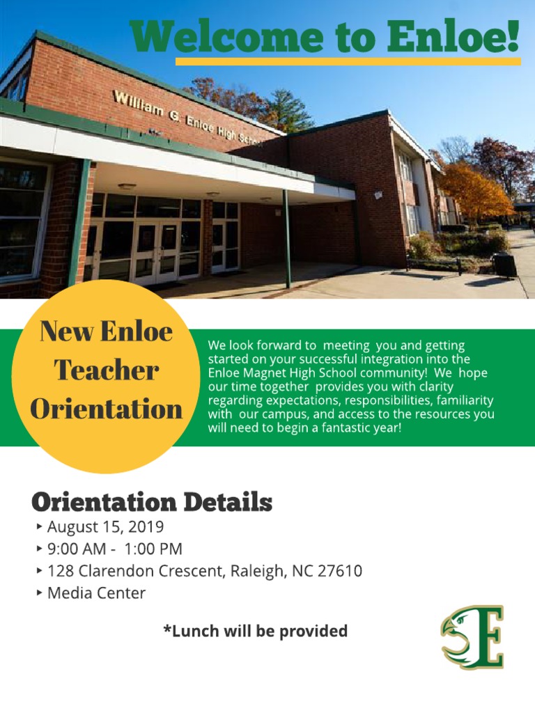 New Teacher Orientation | PDF