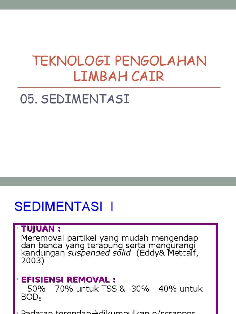 Sedimentasi | PDF