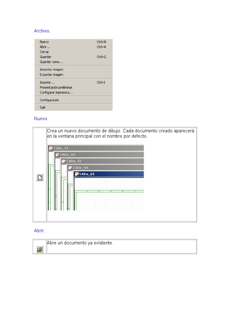 Ayuda CADE - SIMU Archivo | PDF | Programa de computadora | Programación