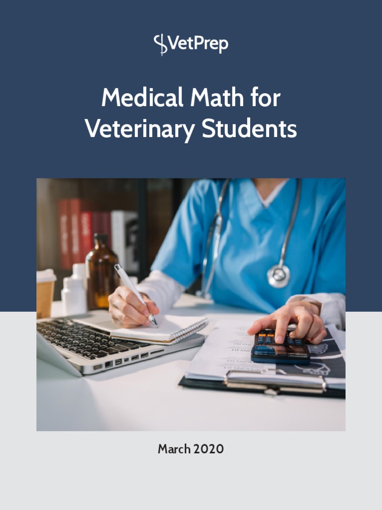 VetPrep - Medical Math Veterinary Students (0.32020v.1) | PDF | Calorie ...