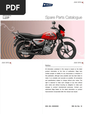 Bajaj Boxer 150 Spare Parts Catalogue | Reviewmotors.co