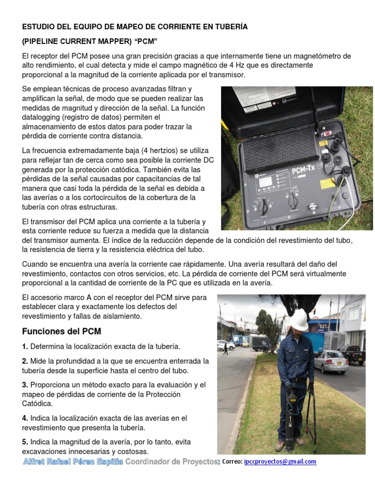 (Pipeline Current Mapper) "PCM" | PDF