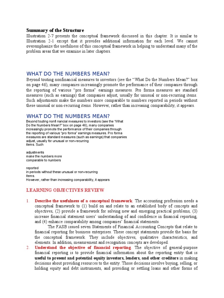 Summary of The Structure: What Do The Numbers Mean? | Download Free PDF ...
