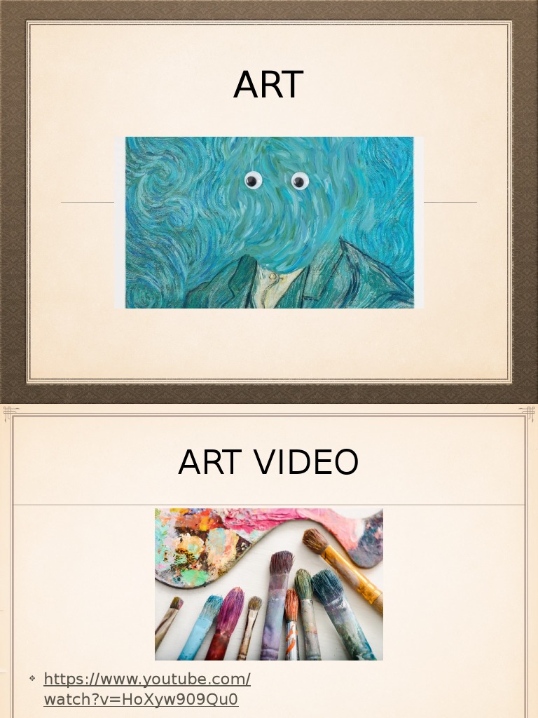 IELTS Art Vocabulary Video | PDF