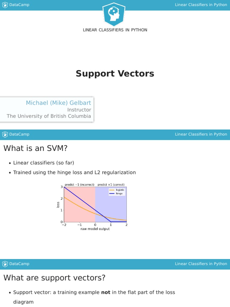 Linear Classifiers in Python: Chapter4 | PDF | Statistical Classification | Machine Learning