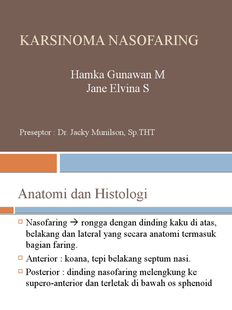 Karsinoma Nasofaring | PDF
