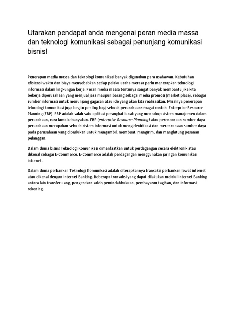 Diskusi 2 | PDF | Komputer