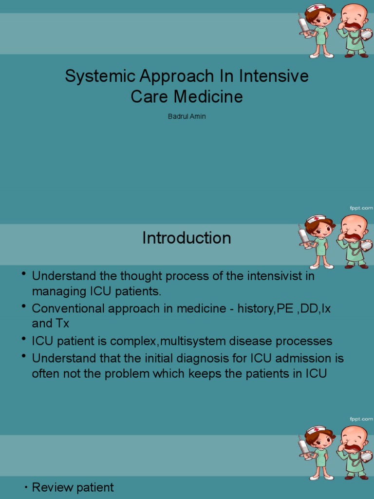 Systemic Approach in Intensive Care Medicine | PDF | Intensive Care ...