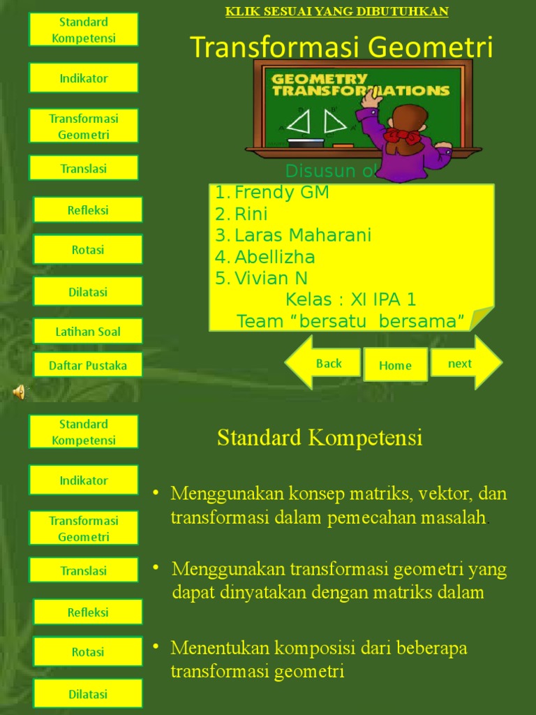 Transformasi Geometri | PDF