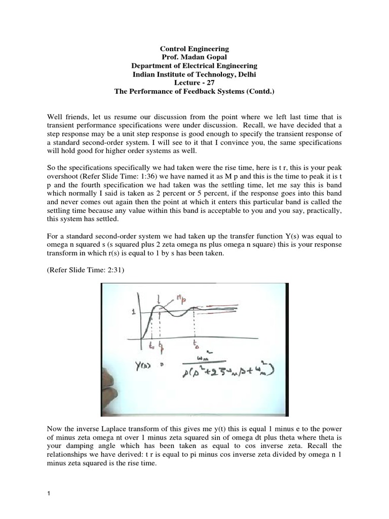 Lec 27 | PDF | Bandwidth (Signal Processing) | Function (Mathematics)