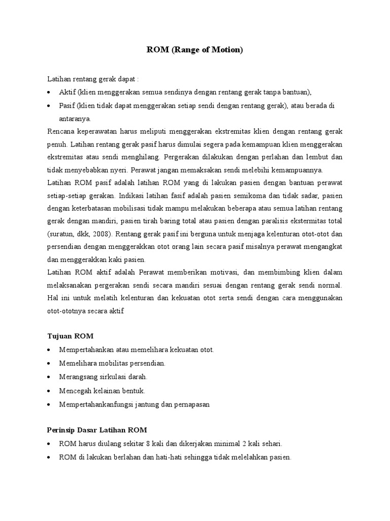 ROM Tugas KMB 3 | PDF