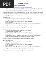 Virtual Lab Activity On Gas Properties Answer Key | PDF | Gases ...