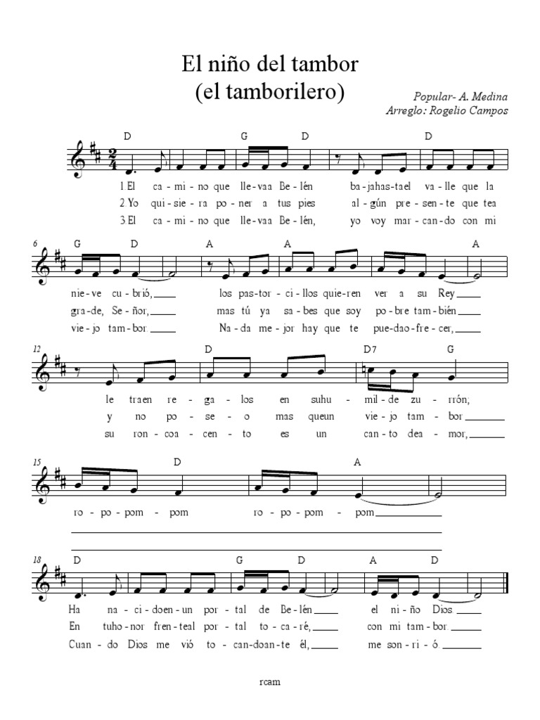 El Tamborilero | PDF