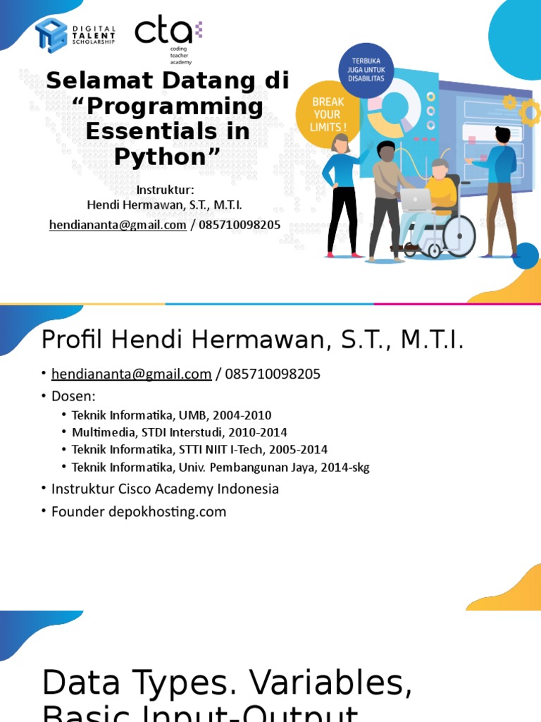 Programming Essentials in Python - Slideplayer | PDF | Parameter ...