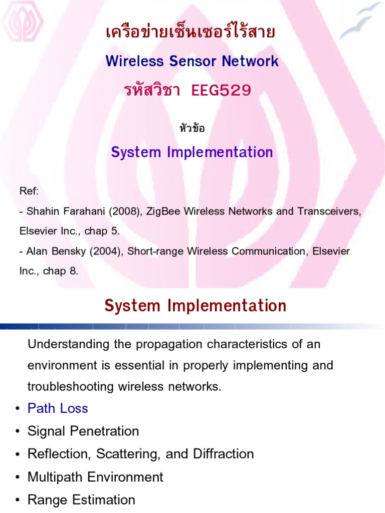 Wireless Sensor Network: System Implementation | PDF | Wireless Sensor ...