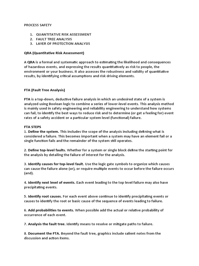 Process Safety | PDF