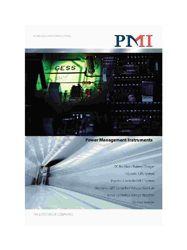 PMI Products Catalogue | PDF