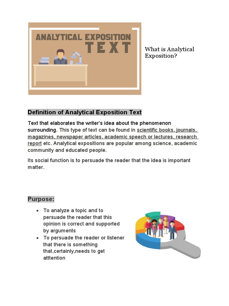 Analytical Exposition Text | PDF | Sentence (Linguistics) | Verb