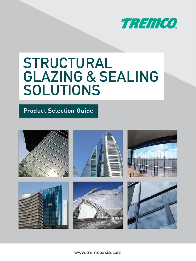 Tremco Product Selector - Glazing MY SG (Web) | Download Free PDF ...