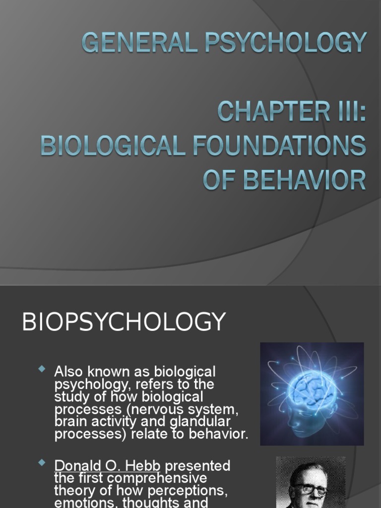 Chapter 3 - Biological Foundations of Behavior | PDF | Neuron ...