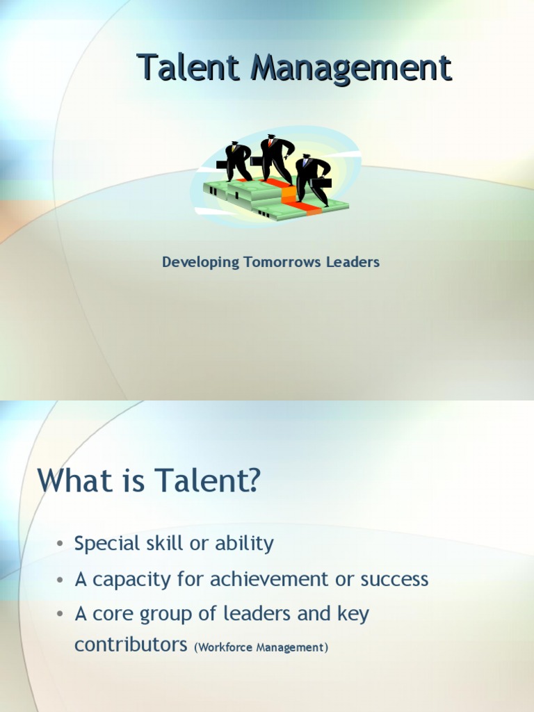 Talent Management | PDF | Talent Management | Competence (Human Resources)