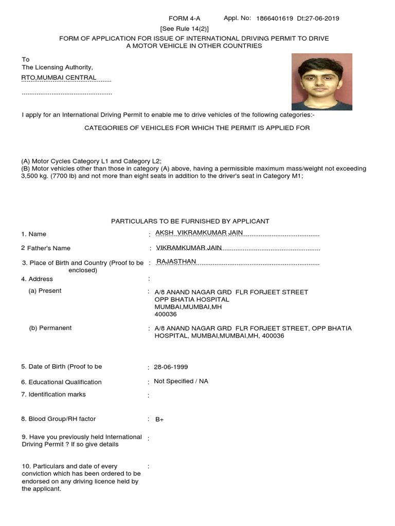 Form PDF | PDF | Driver's License