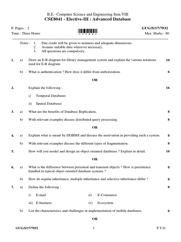 ENGINEERING/2266 - GUG-S-17-7032 - Year - B.E. - Computer Science and ...