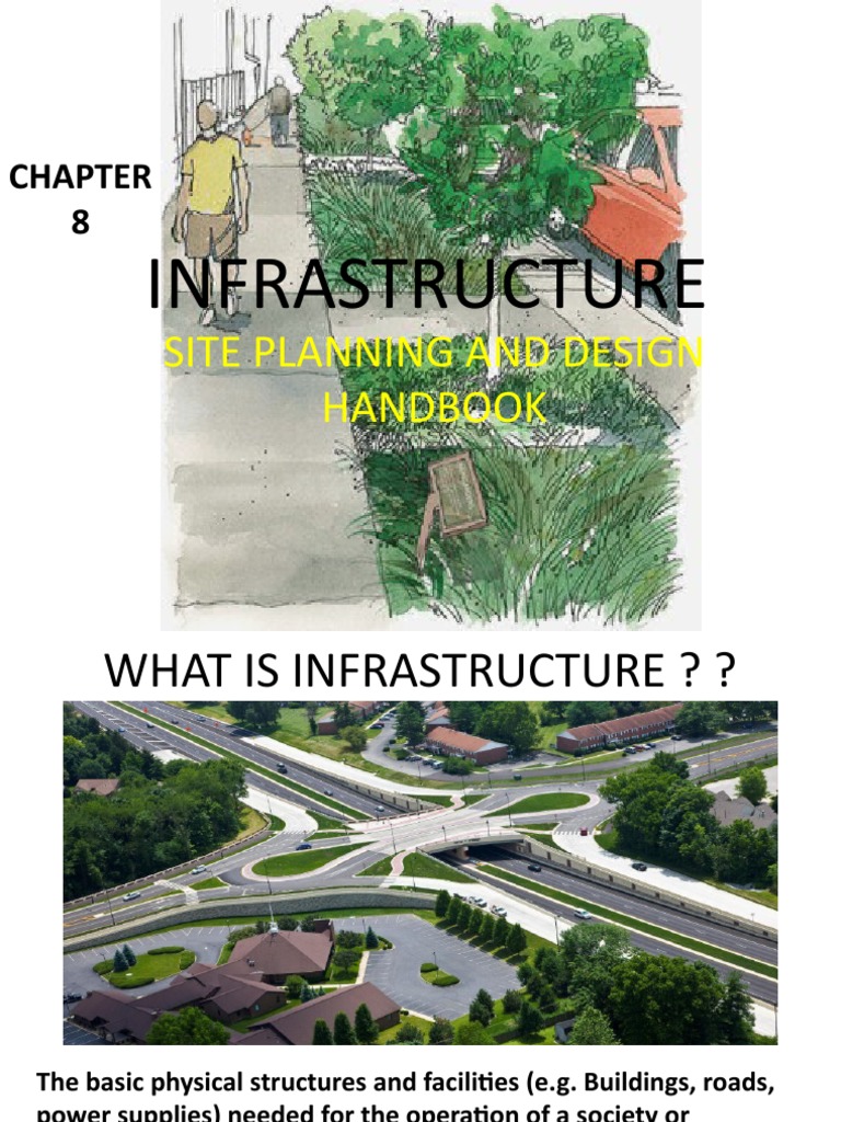 Infrastructure: Site Planning and Design Handbook | PDF | Surface ...