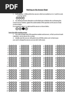 100 Question OMR Answer Sheet PDF | PDF | Office Equipment | Optical ...